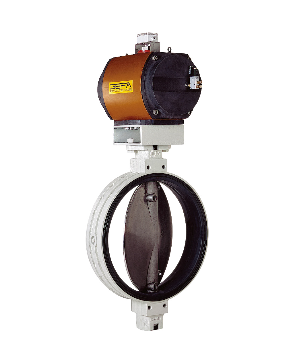 Weichdichtende Absperrklappe K08 | GEFA.com