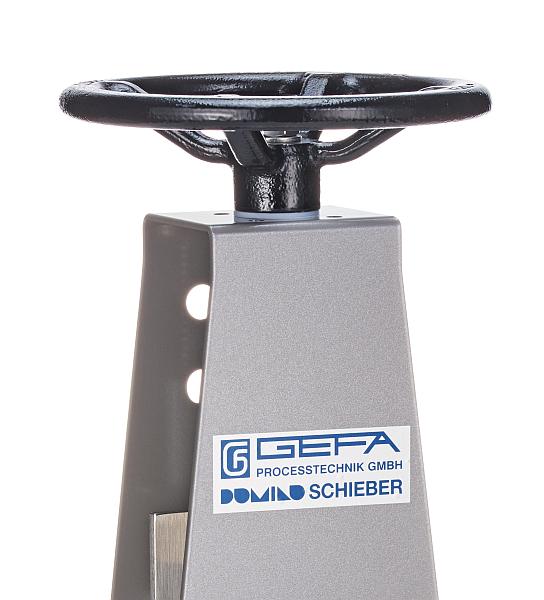 Handrad für Plattenschieber | GEFA.com